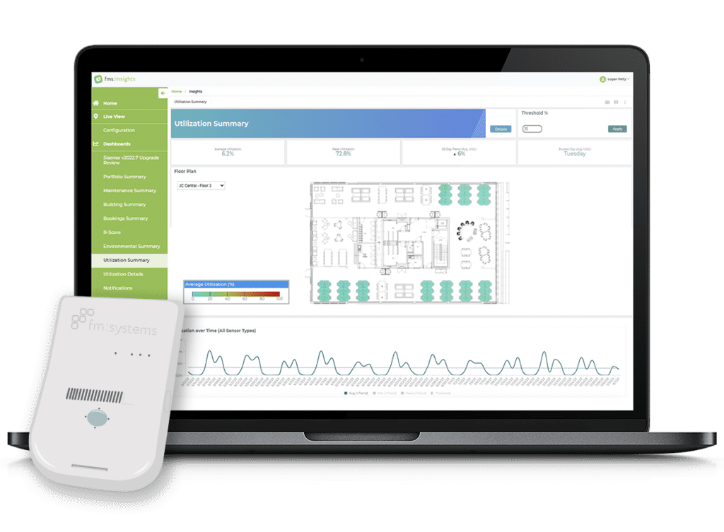 Environmental Occupancy Sensor Analytics Software | FM:Systems