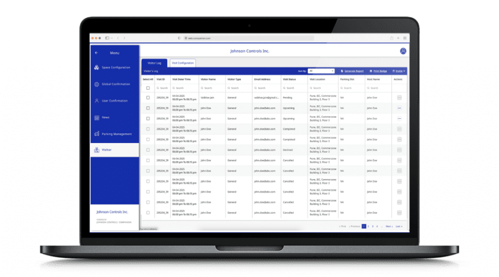 Visitor Management System | FM:Systems